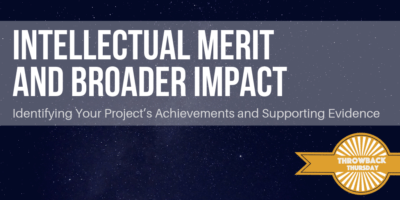 Intellectual Merit and Broader Impacts
